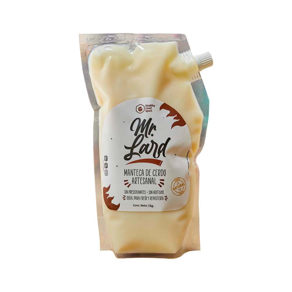 Mr. Lard Sachet Línea Tradicional – Manteca De Cerdo 1kg – Healthy Food ...